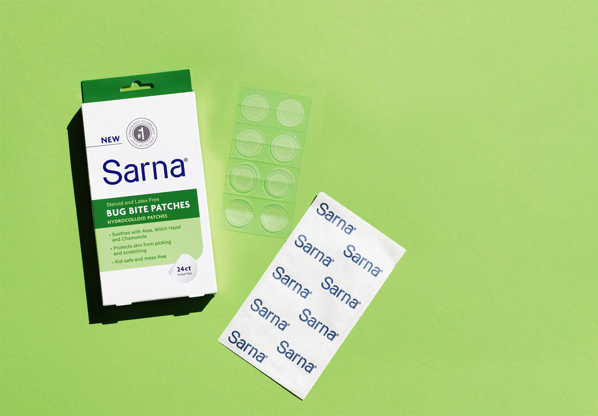 Sarna Bug Bite Patches with Skin-Soothing Ingredients