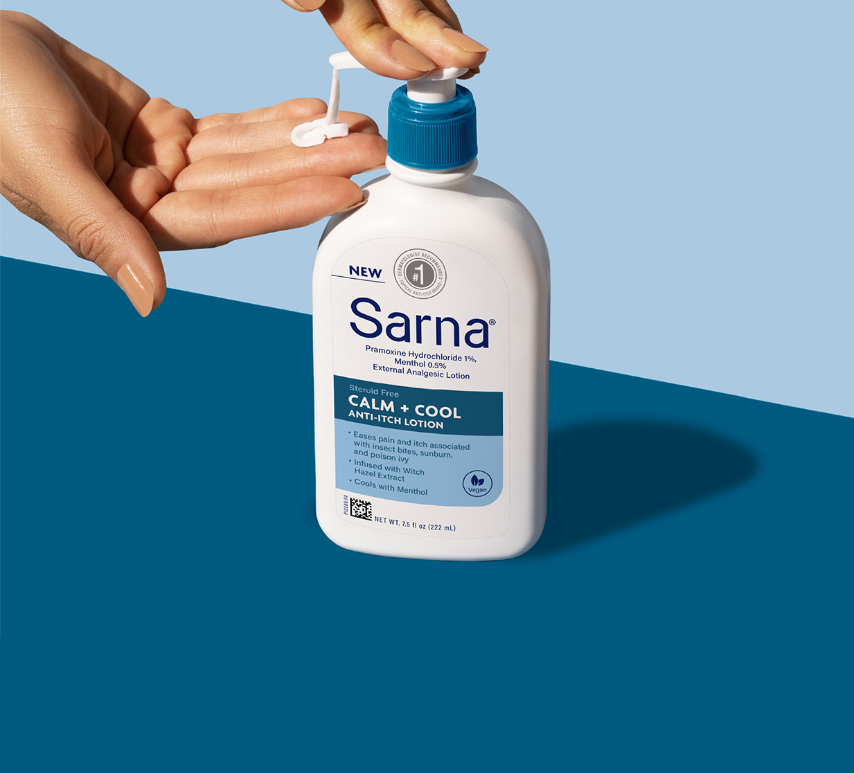 Sarna Sensitive Steroid-Free Anti-Itch Lotion | NEA Accepted