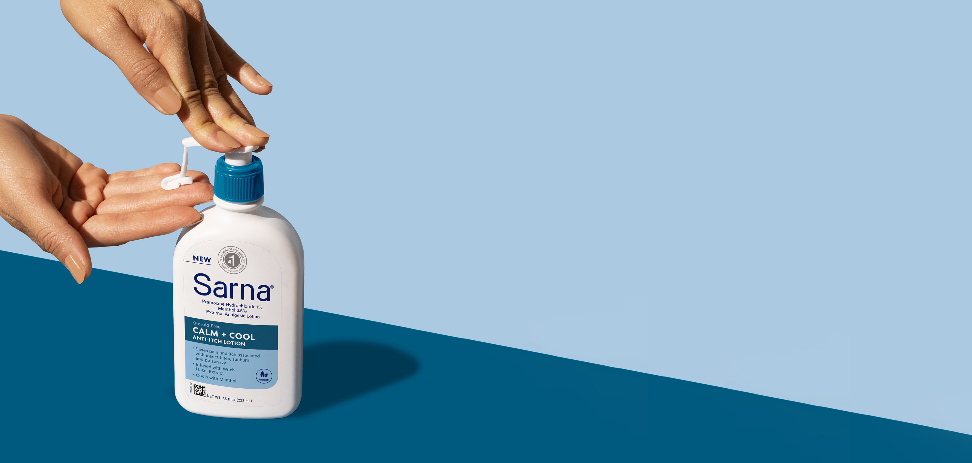 Sarna Calm + Cool Steroid-Free Anti-Itch Lotion